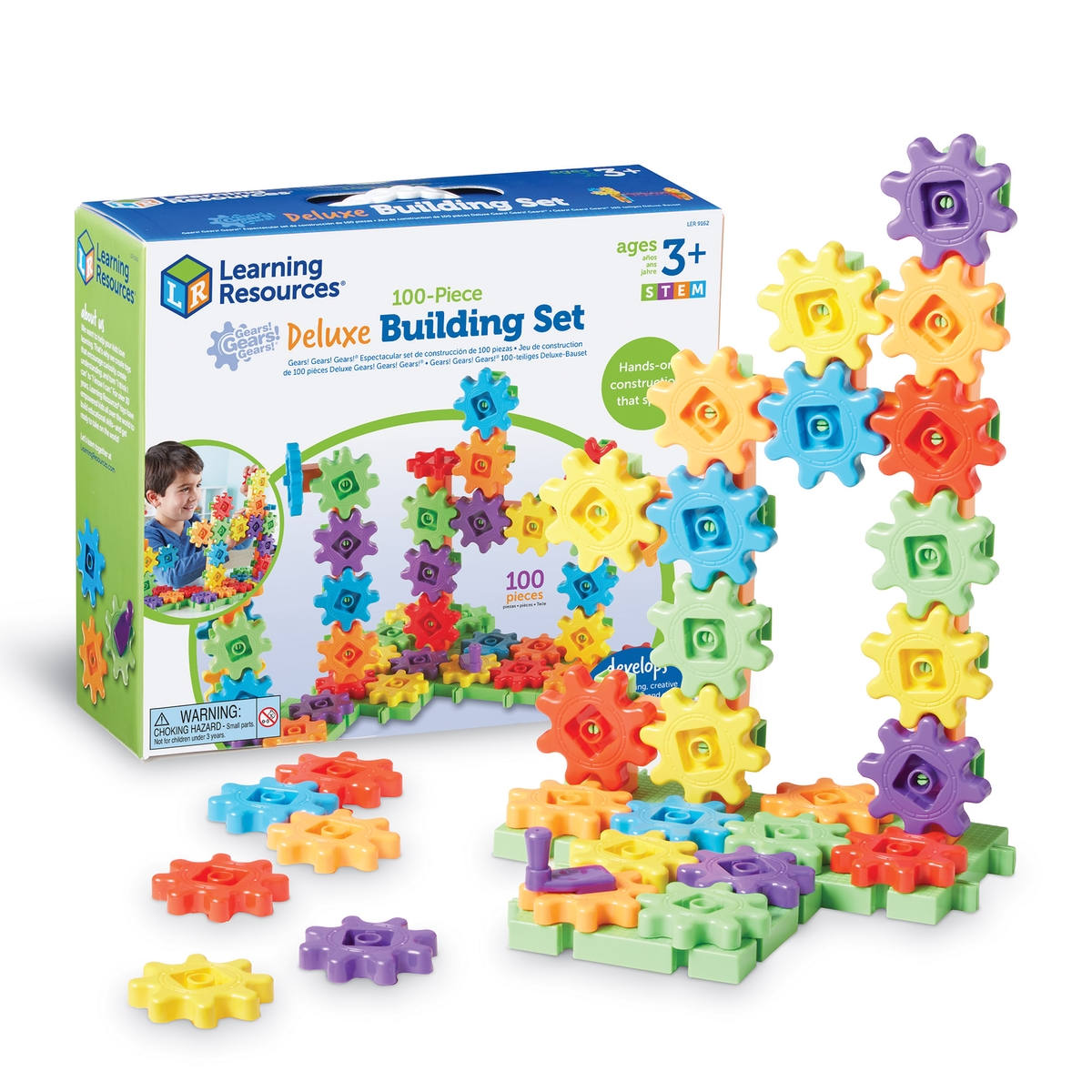 Learning Resources Creative Gears - Pack of 100 | HE466732 | Findel ...