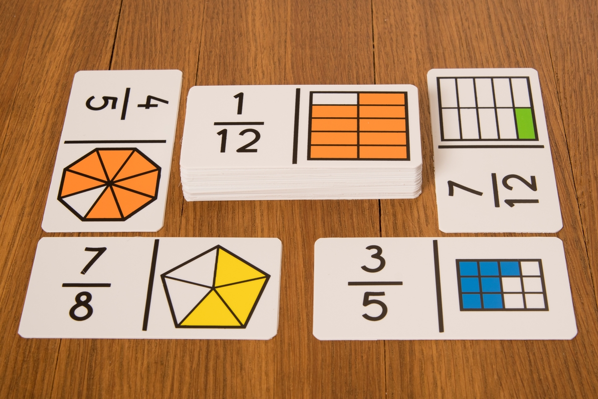 Learn Well First Fraction Dominoes | HC421271 | Findel International