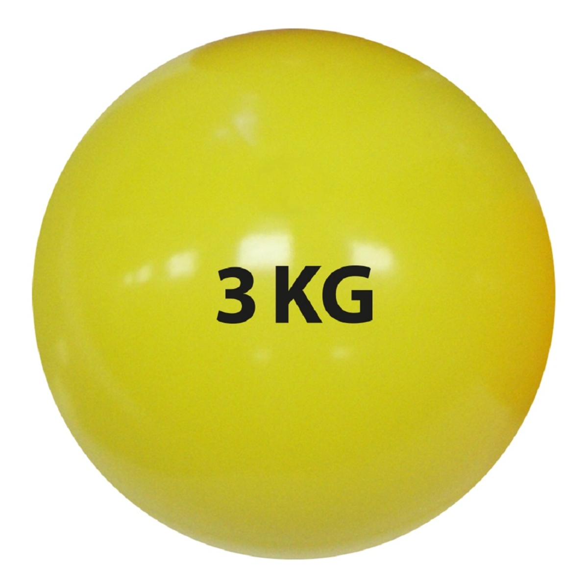 Indoor Training Shot Put - Yellow - 3Kg | HC1010499 | Findel Dryad
