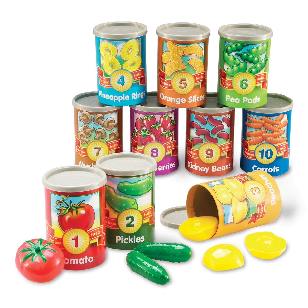 Learning Resources Sorting and Counting Cans | HE1002674 | Hope