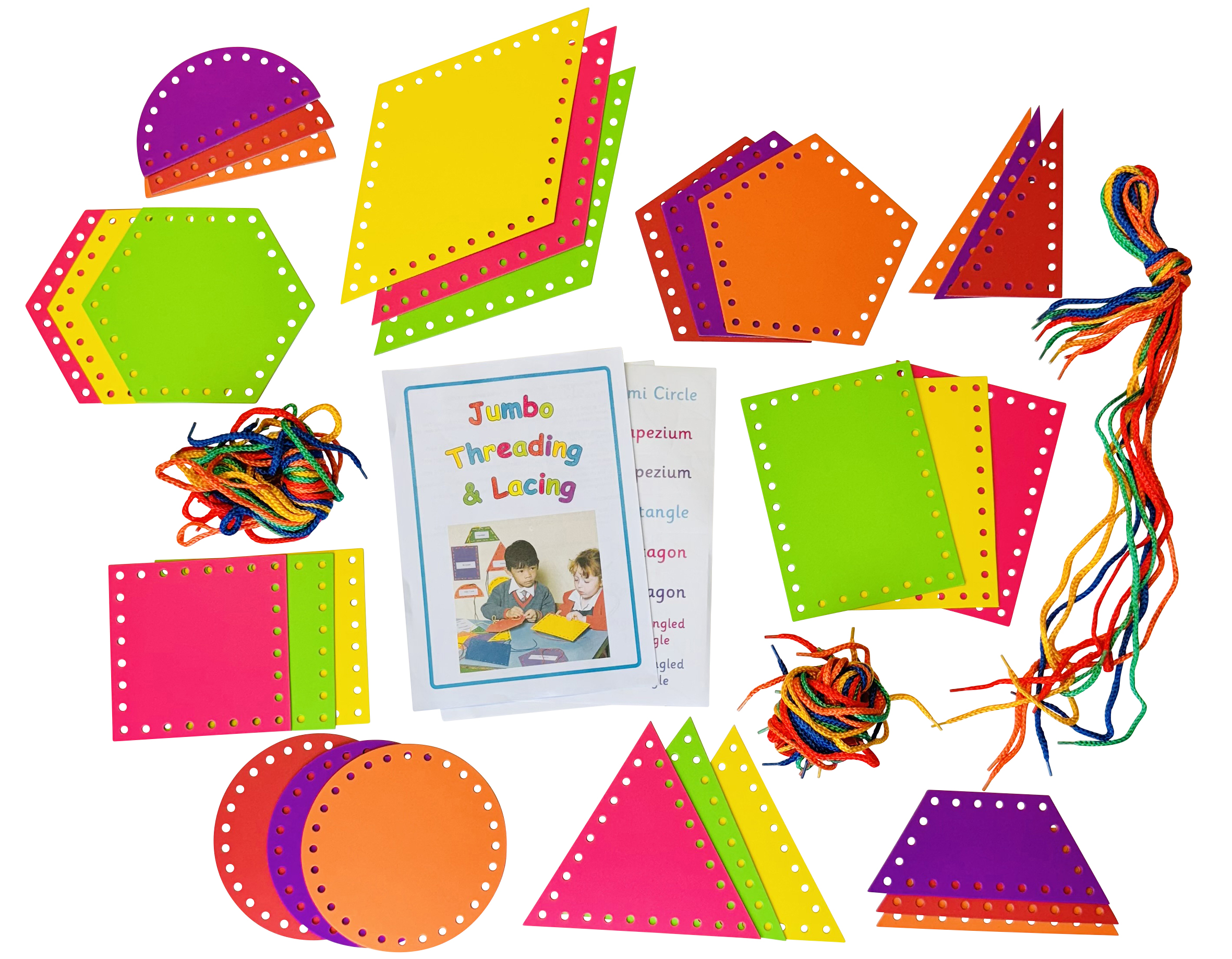 HC165223 - Jumbo Threading Shapes and Templates Pack | Findel International