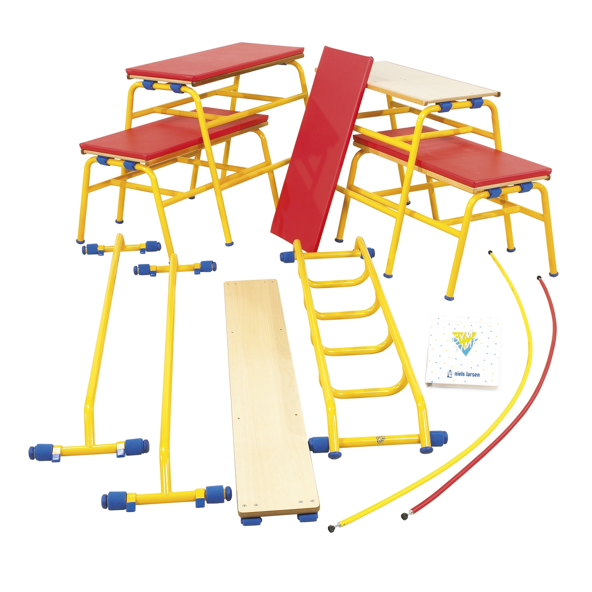 Gym Time Introductory Apparatus Pack - KS1 - Yellow/Red | HE1011479 | Hope