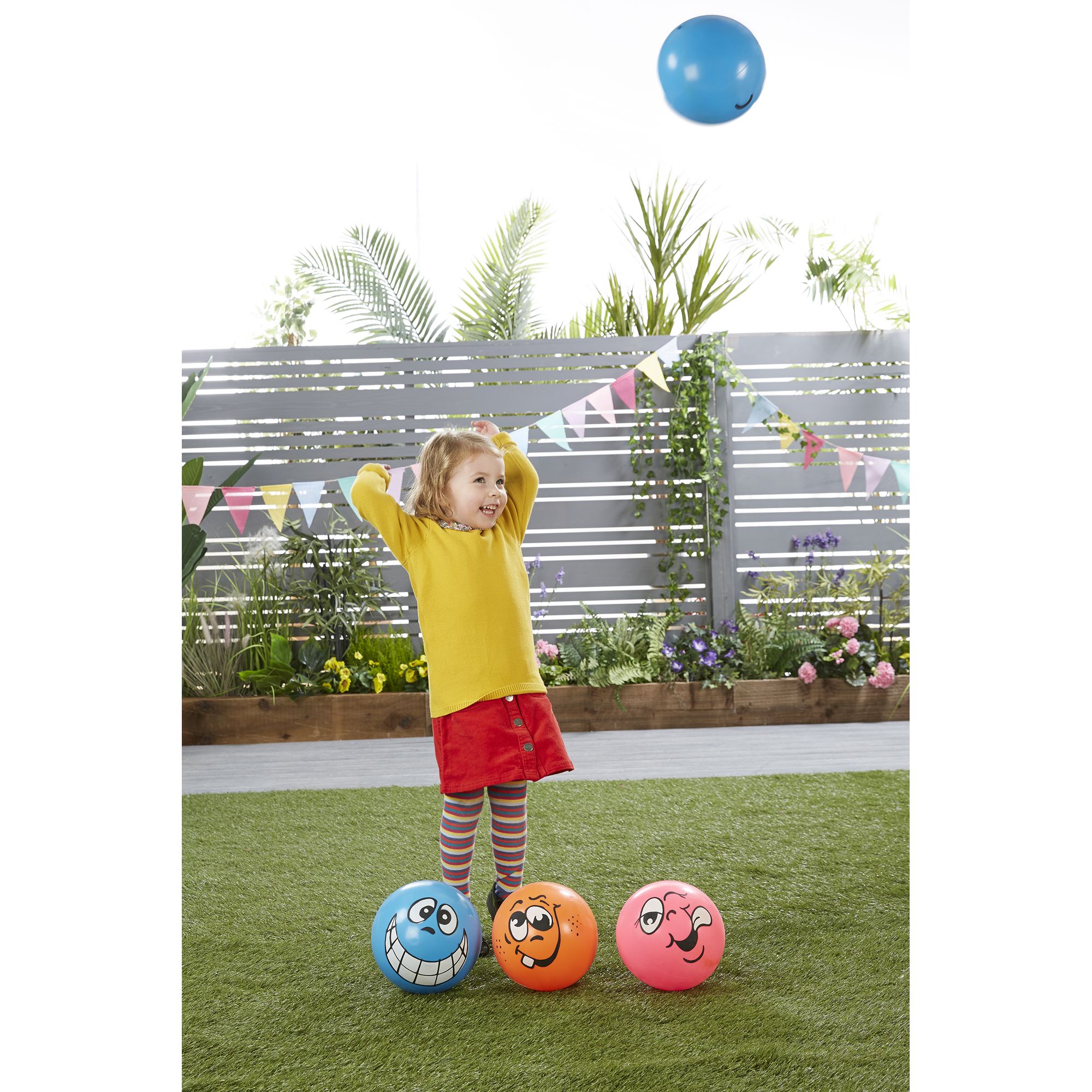 PPEL19409 - Funny Face Balls - Assorted - Pack of 6 | GLS Educational ...