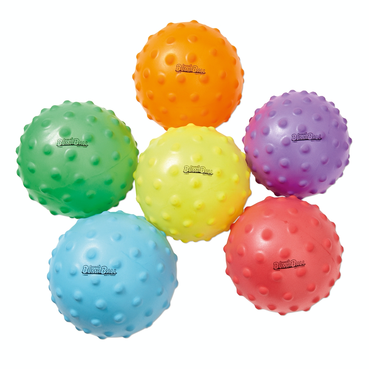 Spordas SloMo BumpBall - Assorted - 180mm - Pack of 6 | HE1012353 | Hope