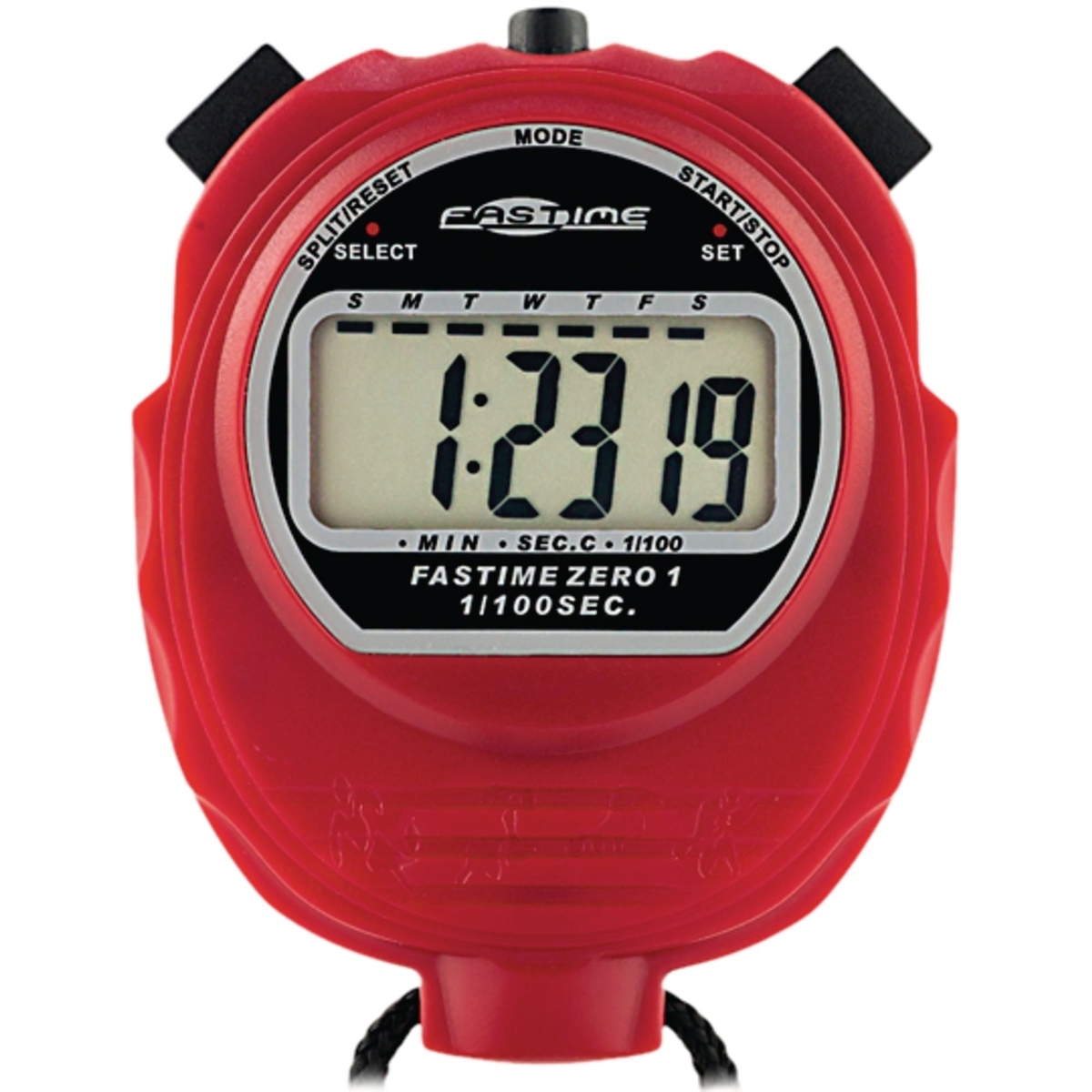 Fastime 01 Stopwatch - Red | HC1013144 | Findel International