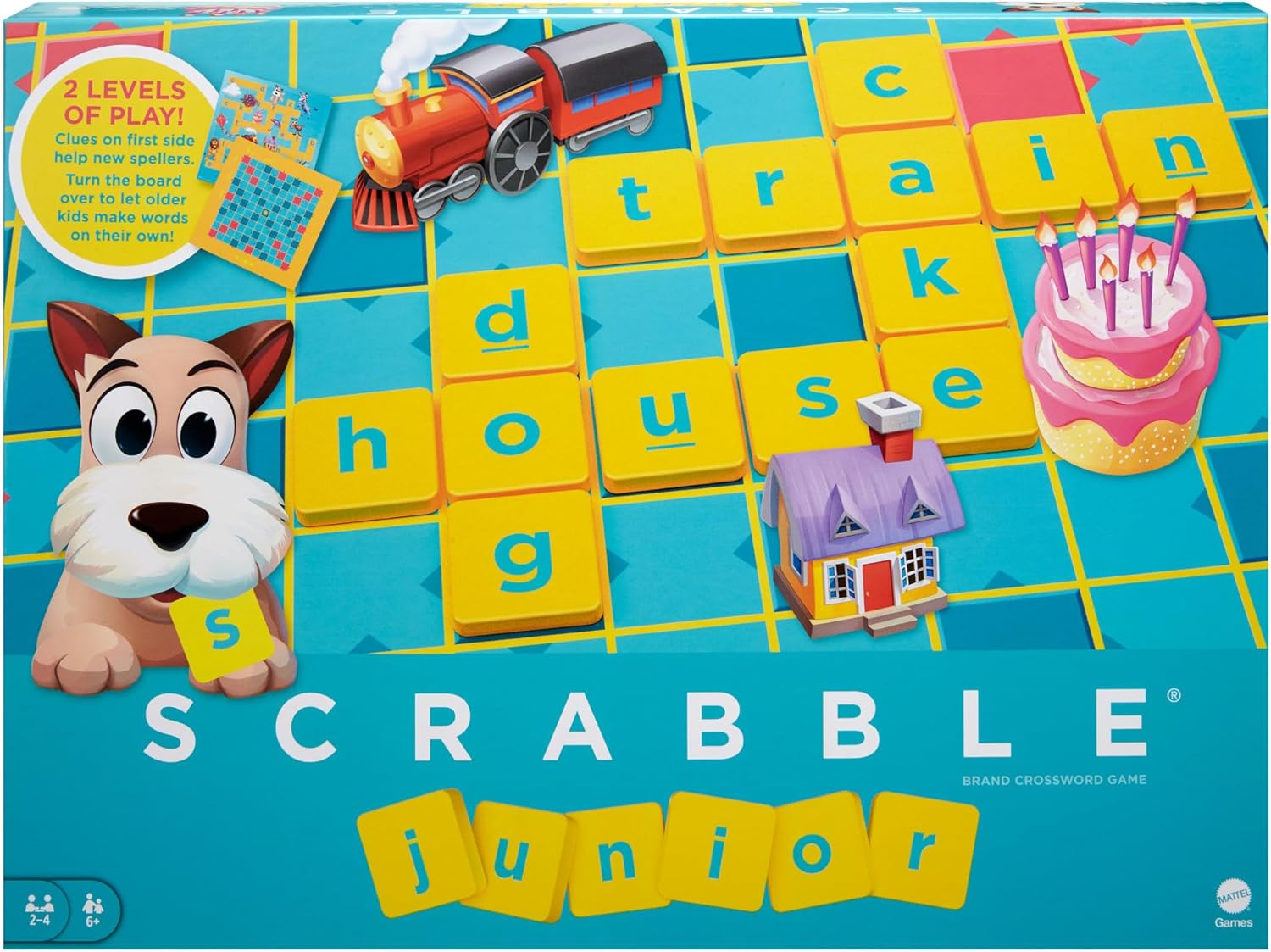 HC1004107 - MATTEL Junior Scrabble | Findel International
