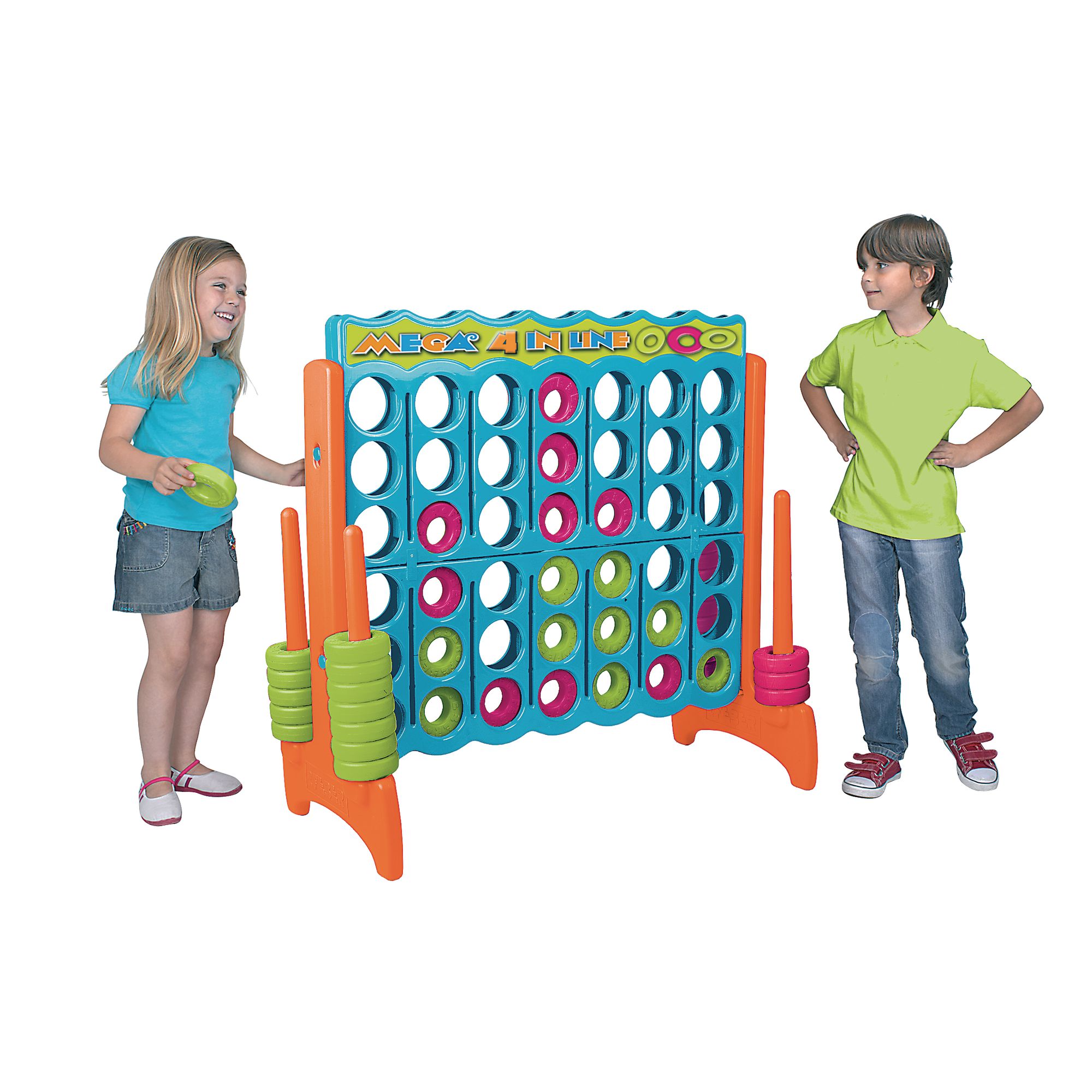 Giant Connect 4 Traditional Tin Can Alley - Summer Garden Game 4 Row ...