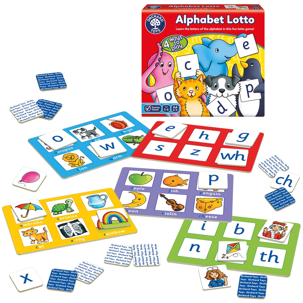 Orchard Toys Alphabet Lotto Game | ACMT12652 | LDA Resources