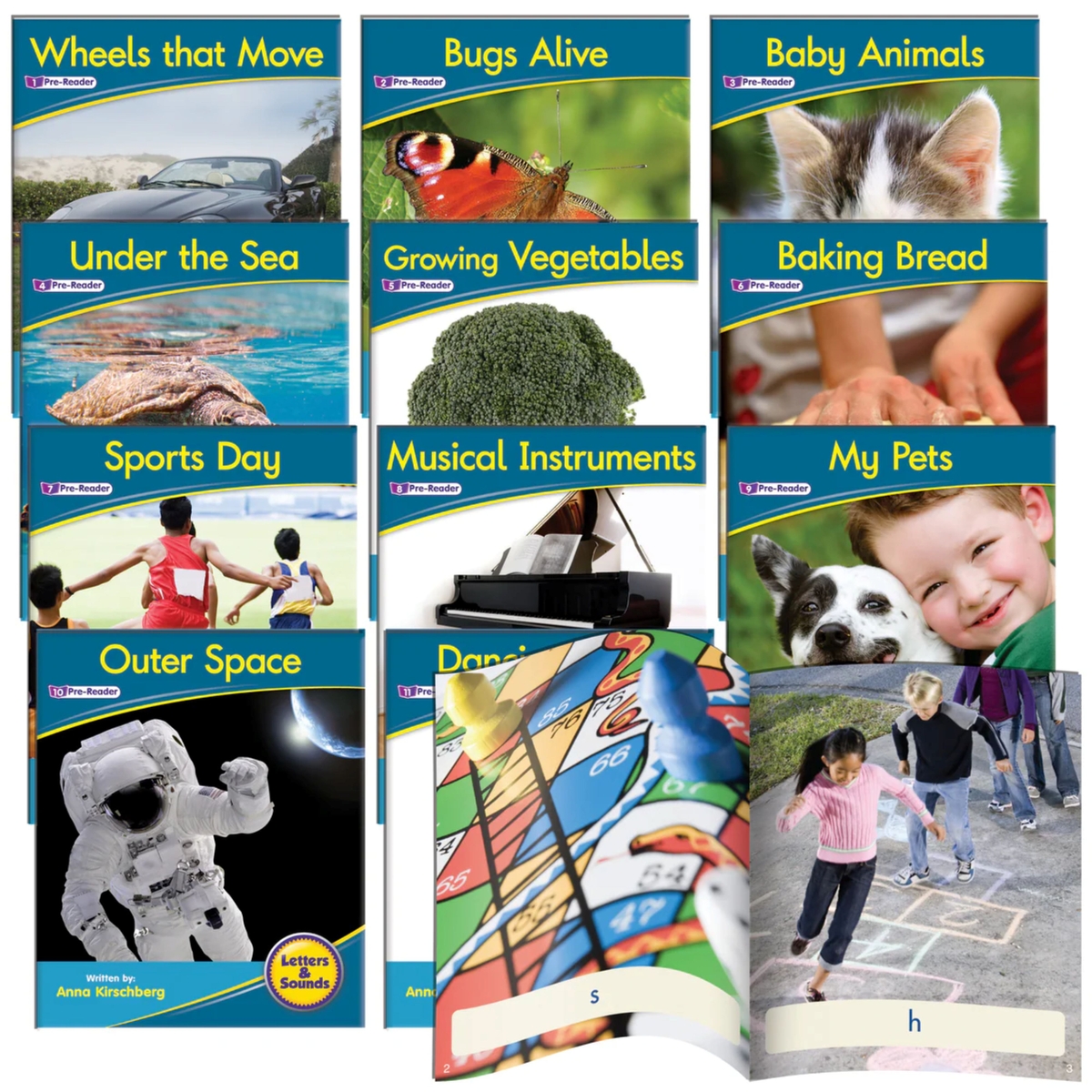 Decodable Readers Non-Fiction Book Pack - Phase 1 - Pack of 12 ...
