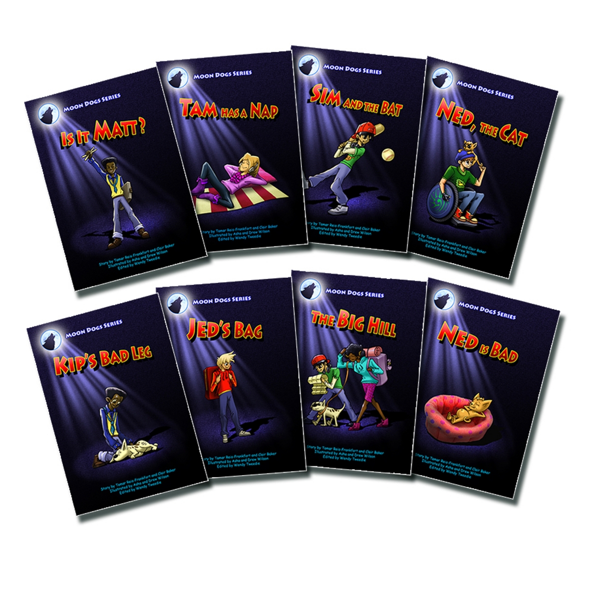 Moon Dogs Series Catch-up Reading Books - Set 1 - Pack of 8 | HC1871432 ...