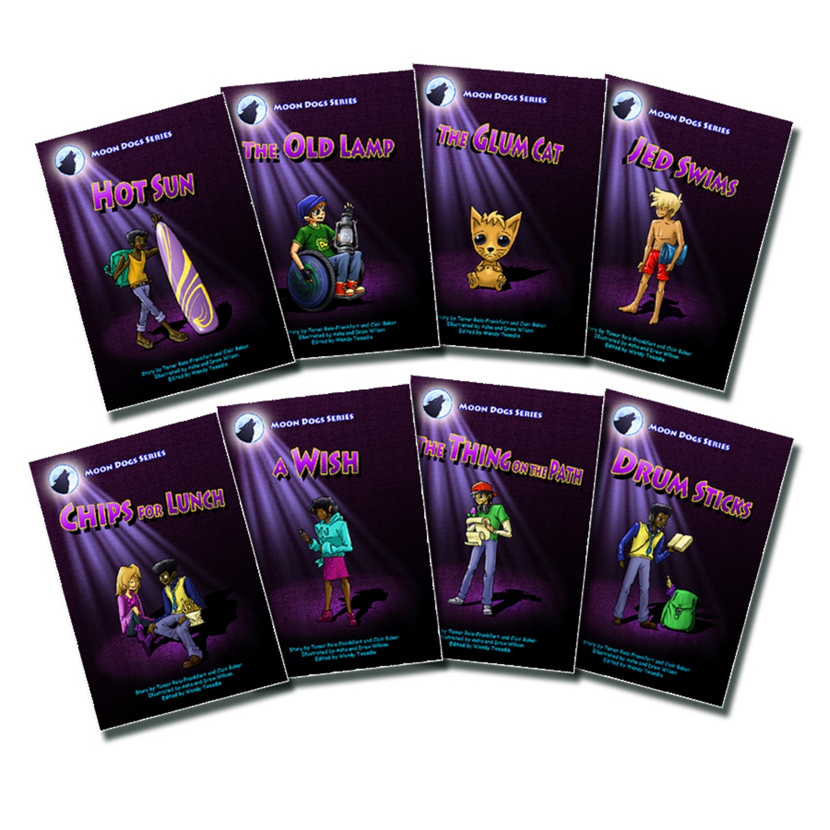 Moon Dogs Series Catch-up Reading Books - Set 2 - Pack of 8 | HC1871434 ...
