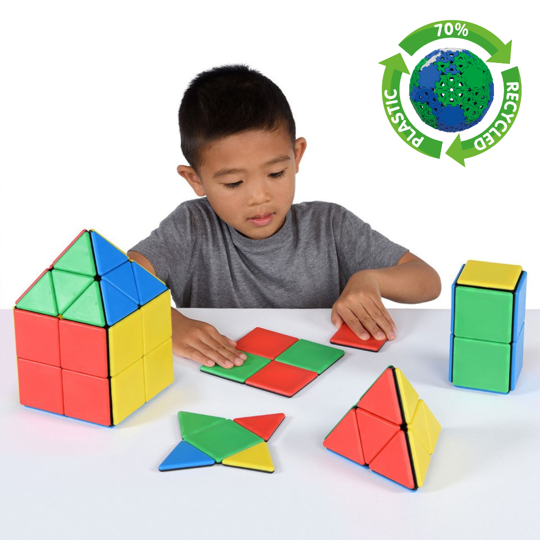 A1866812 - Polydron Solid Magnetic Class Set | AtoZ Supplies
