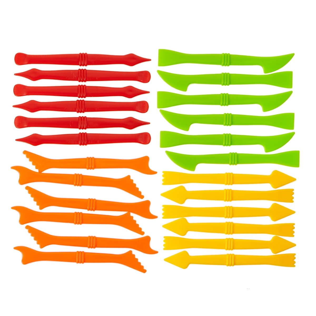 Classmates Plastic Modelling Tools - Pack of 24 | HC1666540 | Findel Dryad