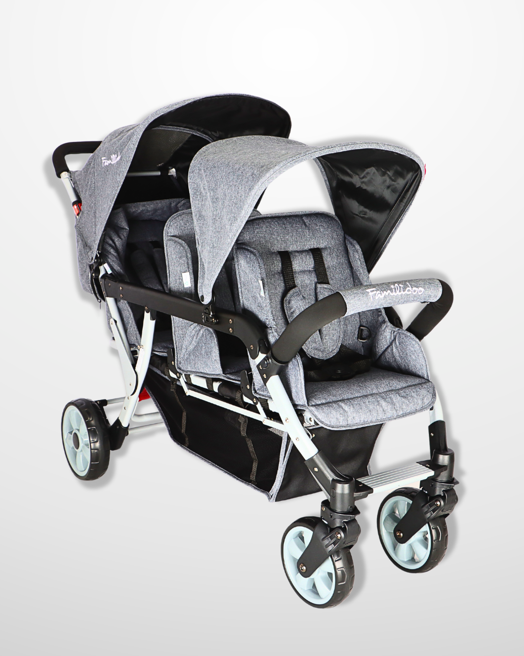 HC1870838 - Familidoo Lightweight 3 Seater Stroller | Findel International