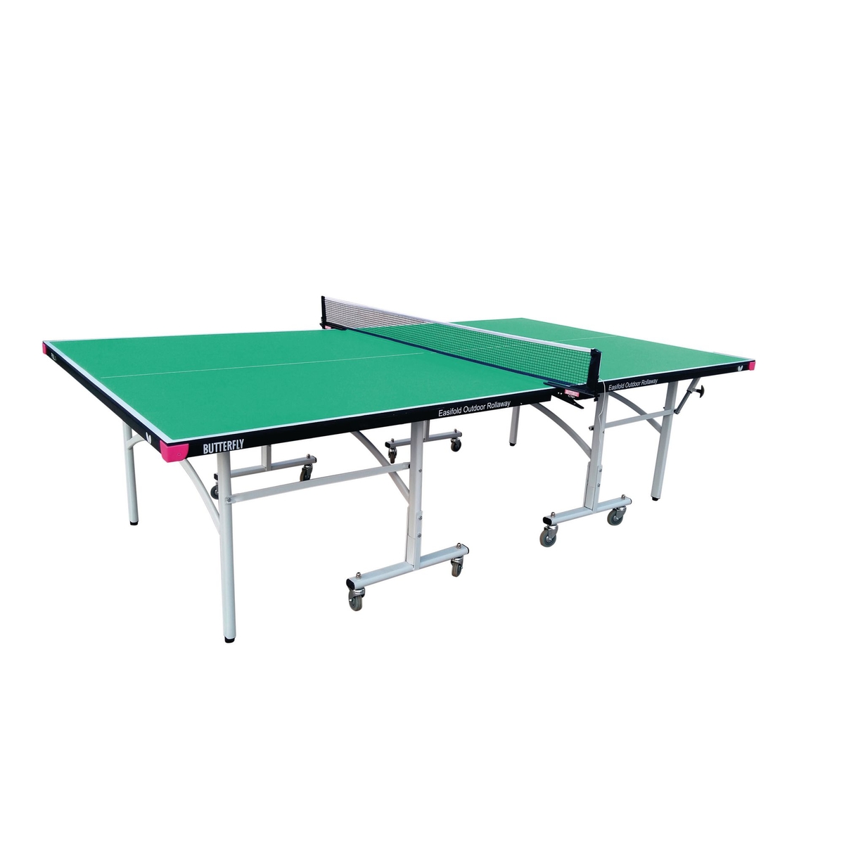 Butterfly Easifold Rollaway Table Tennis Table - Green - Outdoor - 12mm ...