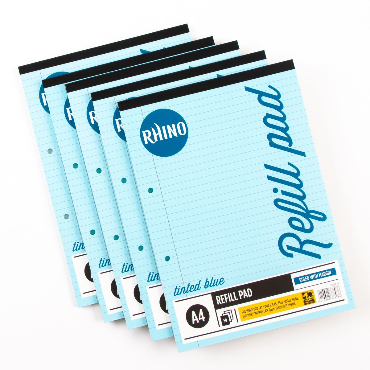 Tinted Refill Pads - Blue - Pack of 6 | HC1490148 | Findel International