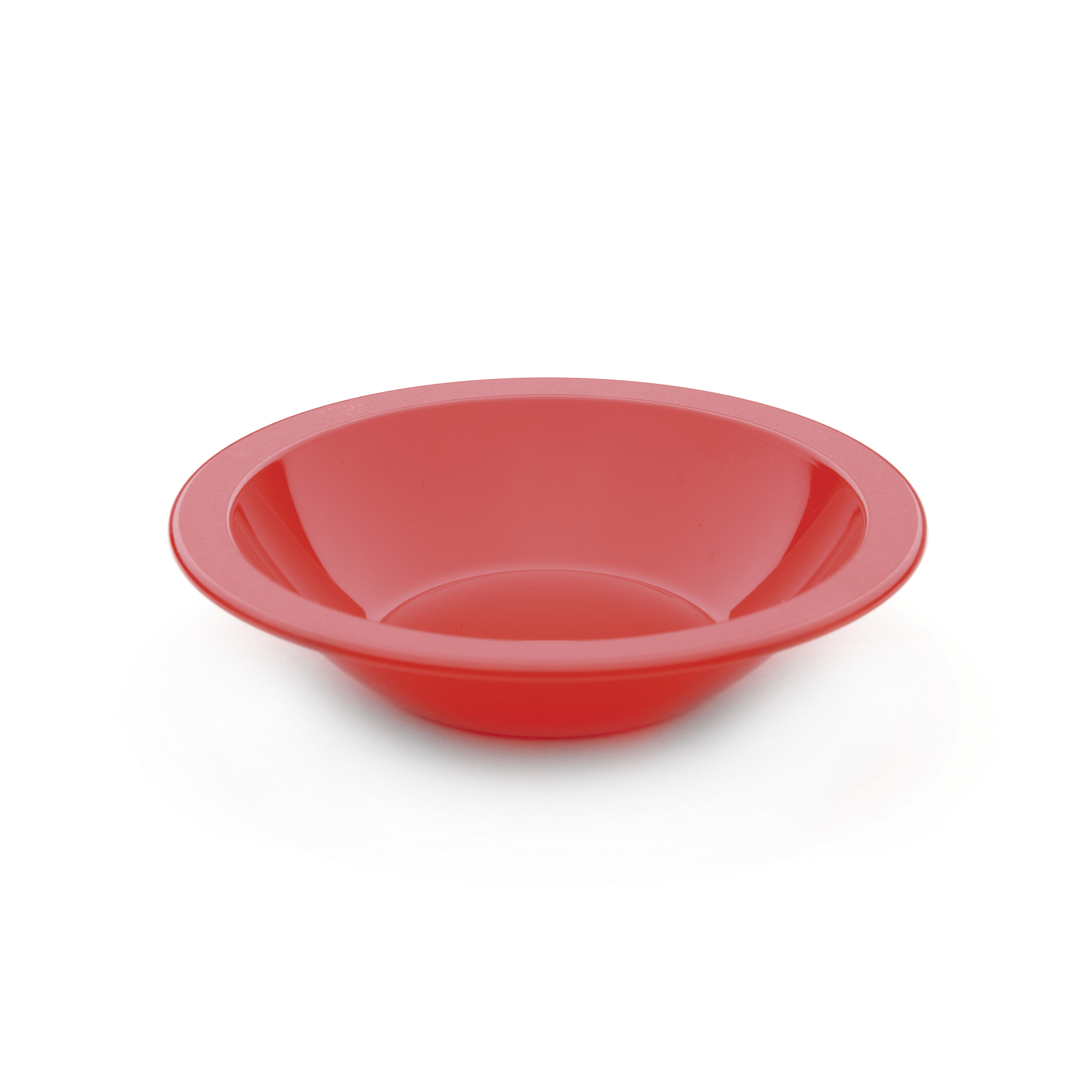 E8R08421 - Polycarb Rimmed Bowls 170mm - Red | Findel International