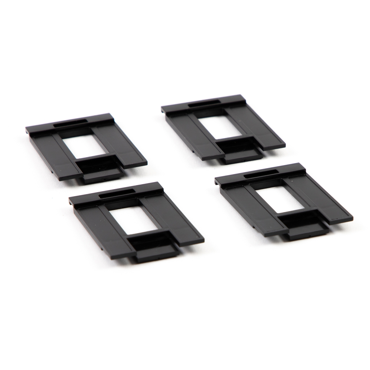 Executive Business Letter Tray Risers, Black - Pack of 4 | G396831 | GLS