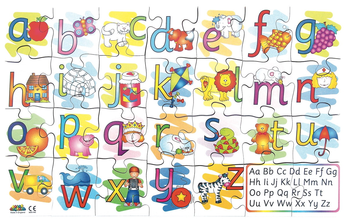 Just Jigsaws ABC Interlocking Puzzle | CP00050392 | Findel Dryad