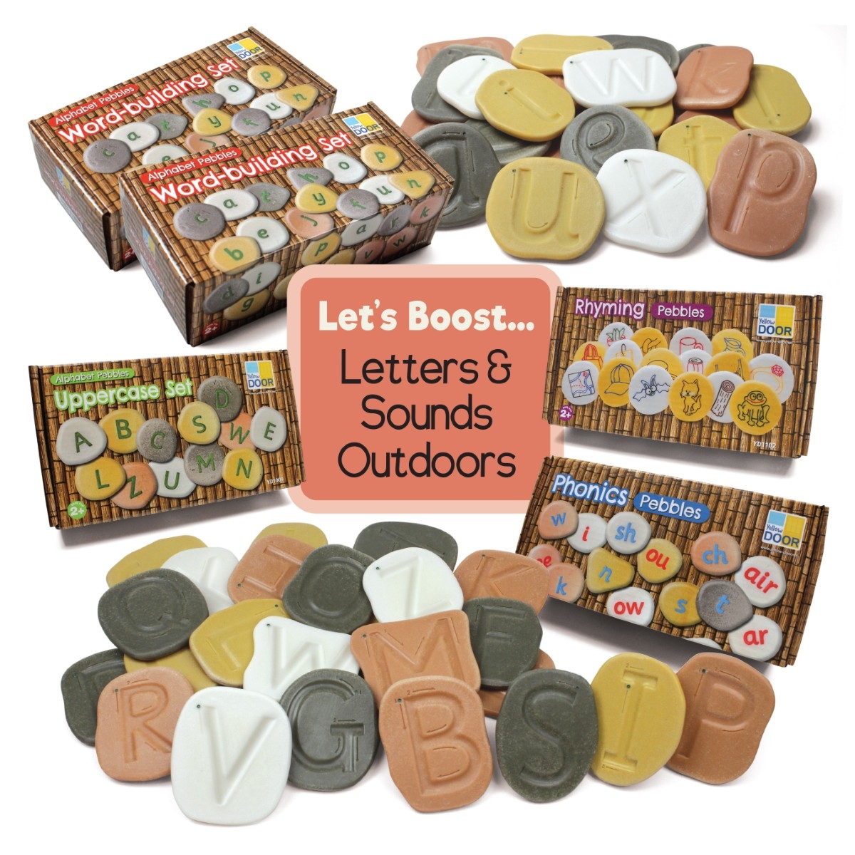 Yellow Door Let's Boost… Letters and Sounds Outdoors Kit | CP00050526 ...