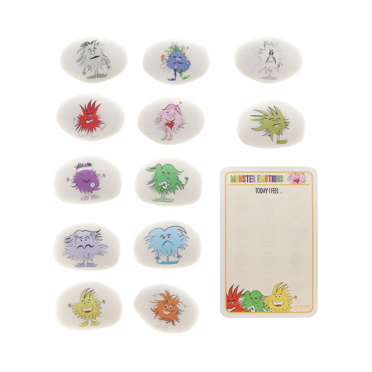 Monster Emotions Discovery Stones from Hope Education | LP00050613 ...