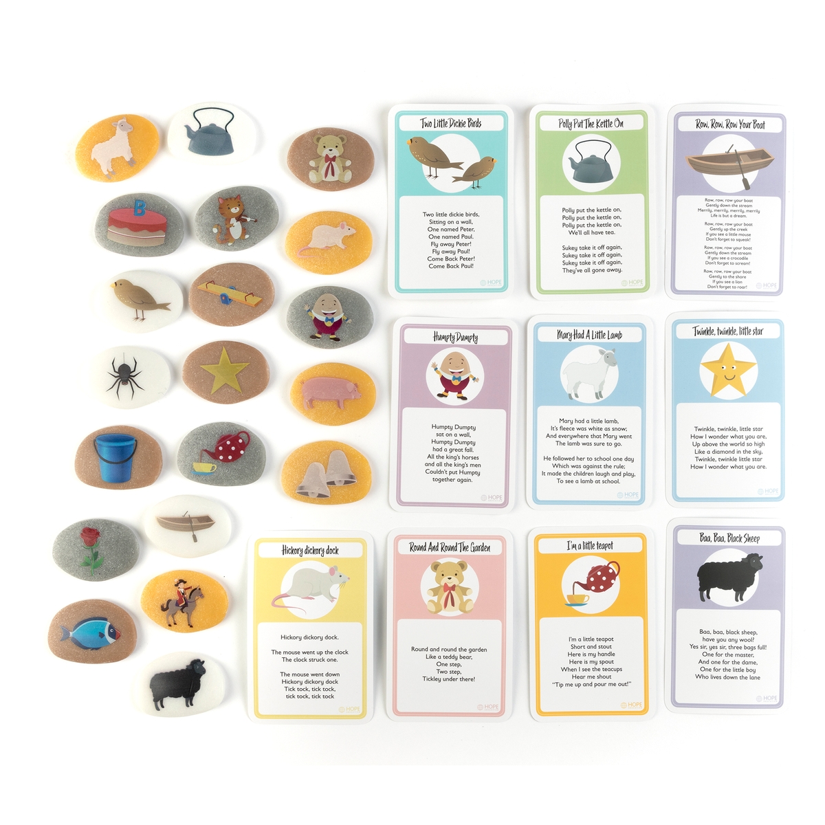 Nursery Rhymes Discovery Stones from Hope Education | GP00050621 | GLS