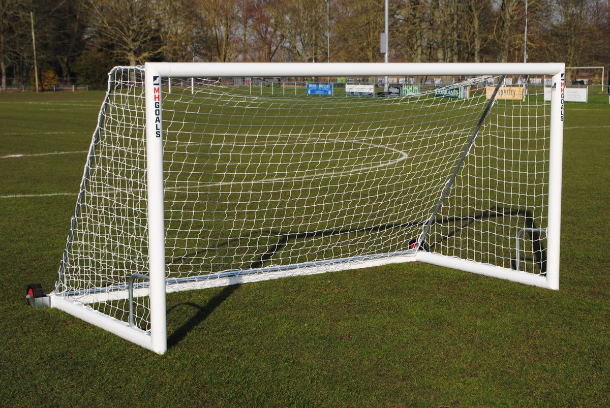 MH Lift and Go Self-Weighted Football Goals - 16 x 7ft - Pair ...