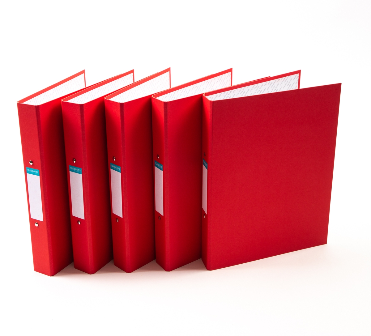 Classmates Ring Binder - A4 - Red - Pack of 10 | GP00051370 | GLS