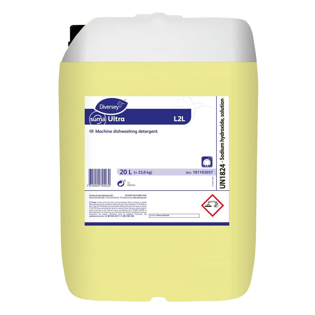 Suma Ultra L2 Dishwasher Detergent 20L | CP00052138 | Findel International