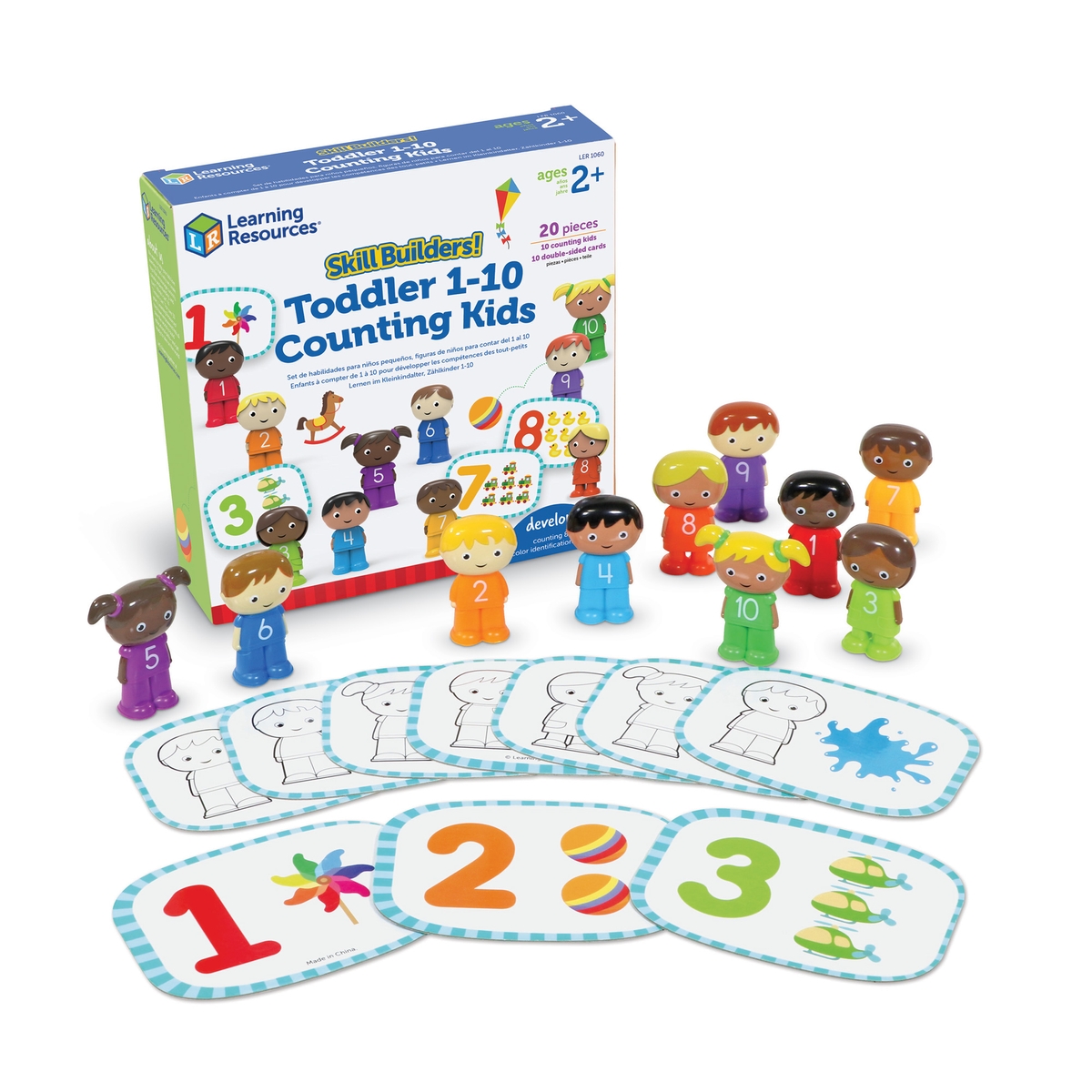 Learning Resources Skill Builders! Toddler 1-10 Counting Kids ...