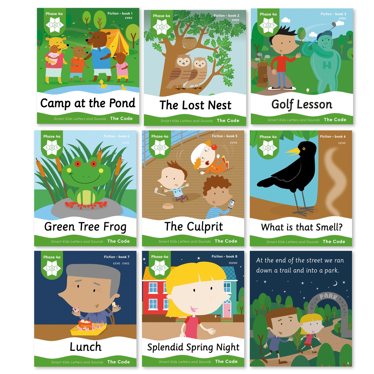 SMART KIDS Fiction Books - Phase 4a - Pack of 8 | LP00052401 | LDA ...