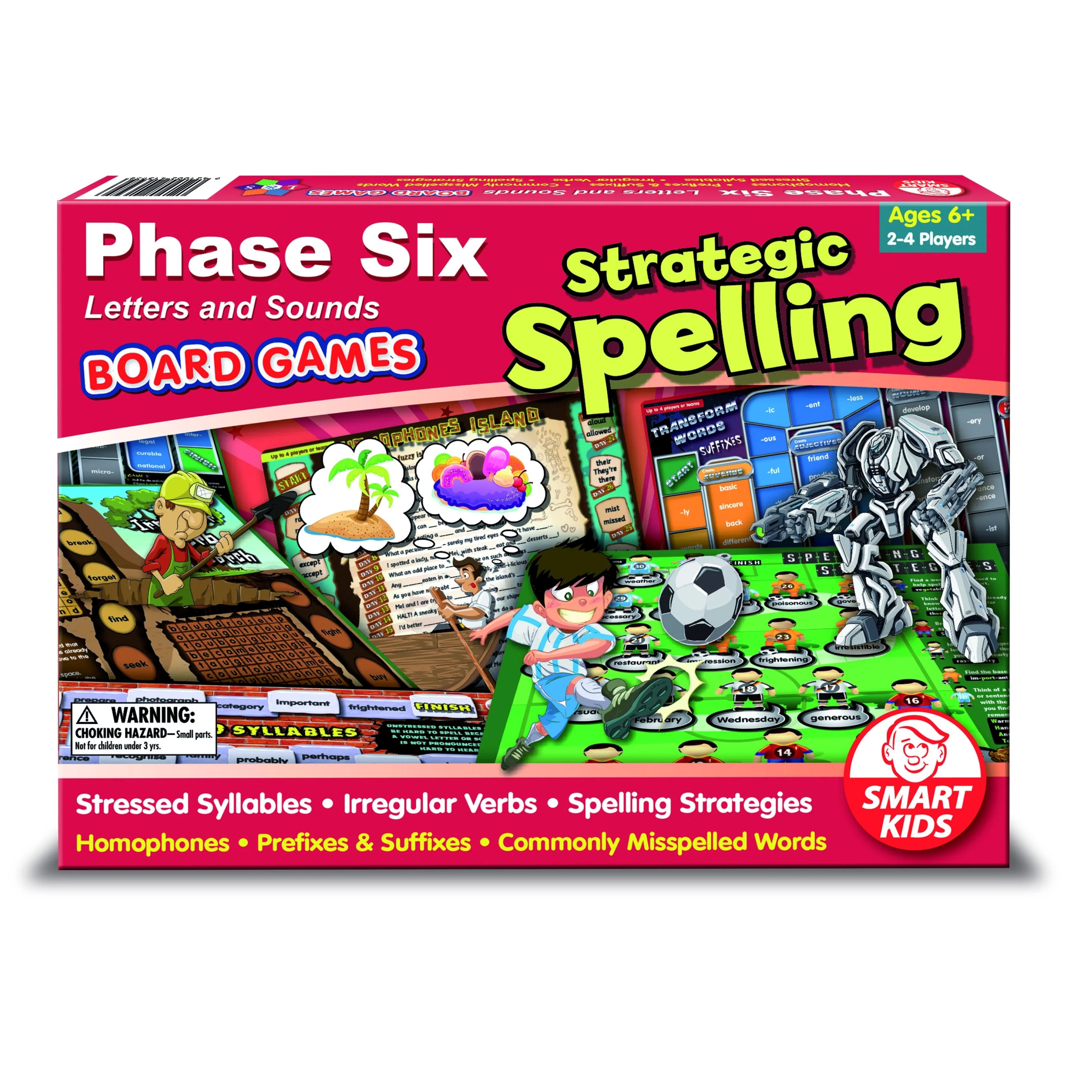 CP00052692 - SMART KIDS Letters and Sounds Board Games - Phase 6 ...