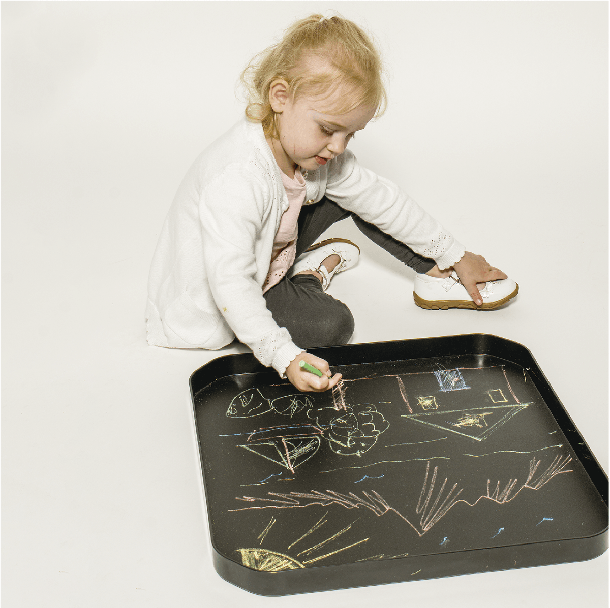 edx education Fun 2 Play Tray Black | GP00052878 | GLS