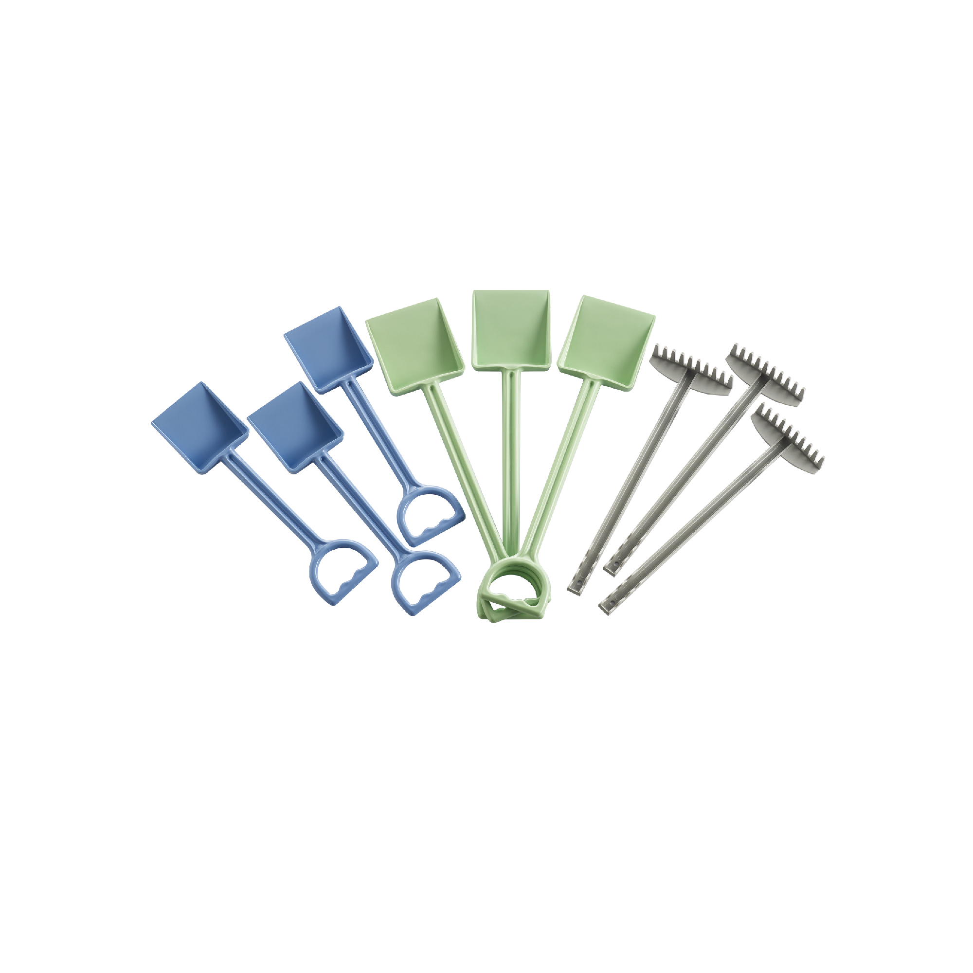 GP00052898 - Green-n-Play Rakes and Shovels Set | GLS Educational Supplies