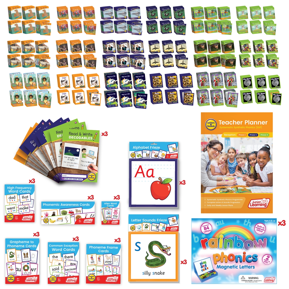 Junior Learning Letters and Sounds SSP Classroom Kit - Reception ...