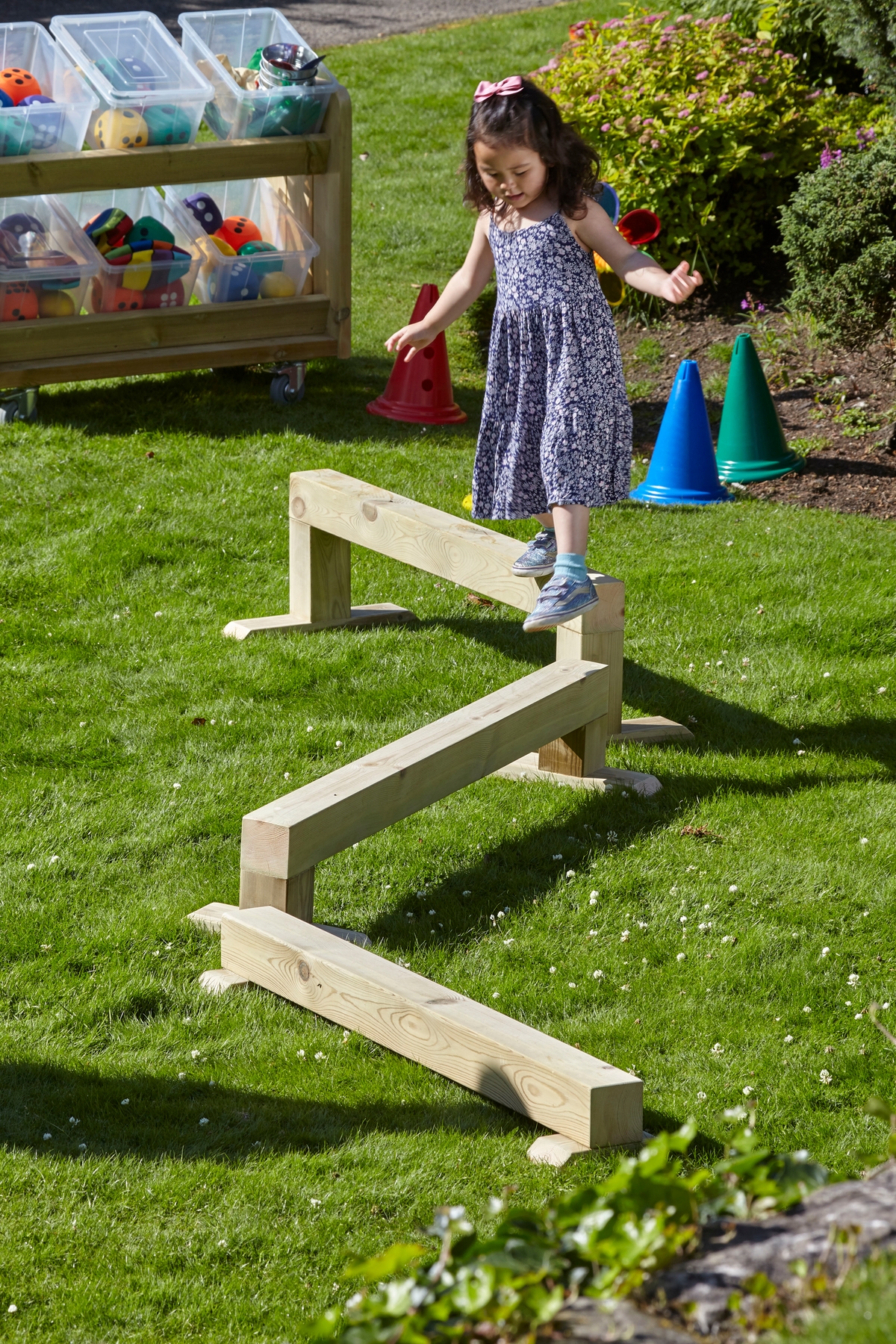 Millhouse Outdoor Balance Beam Set of 3 | CP00053459 | Findel International