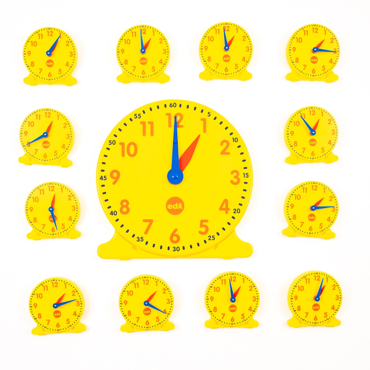 edx education 1 Demo Clock And 12 Student Clocks Pack | LP00053615 ...