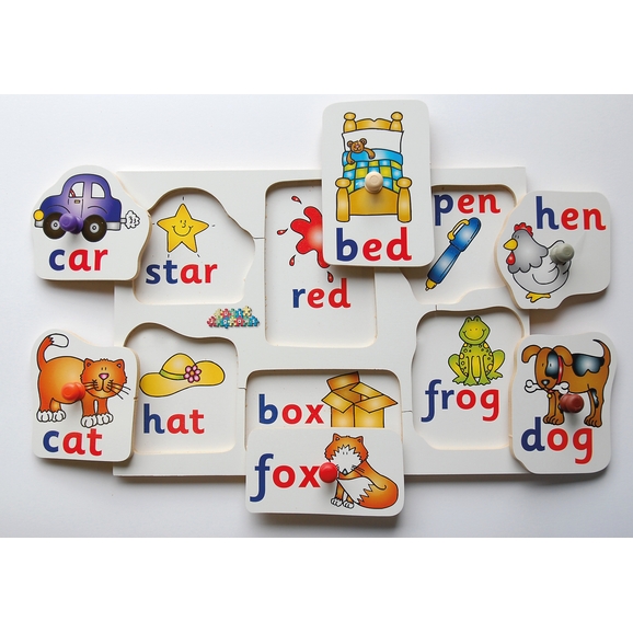 GP00053689 - Just Jigsaws Rhyming Phonics Puzzle - Set 1 | GLS