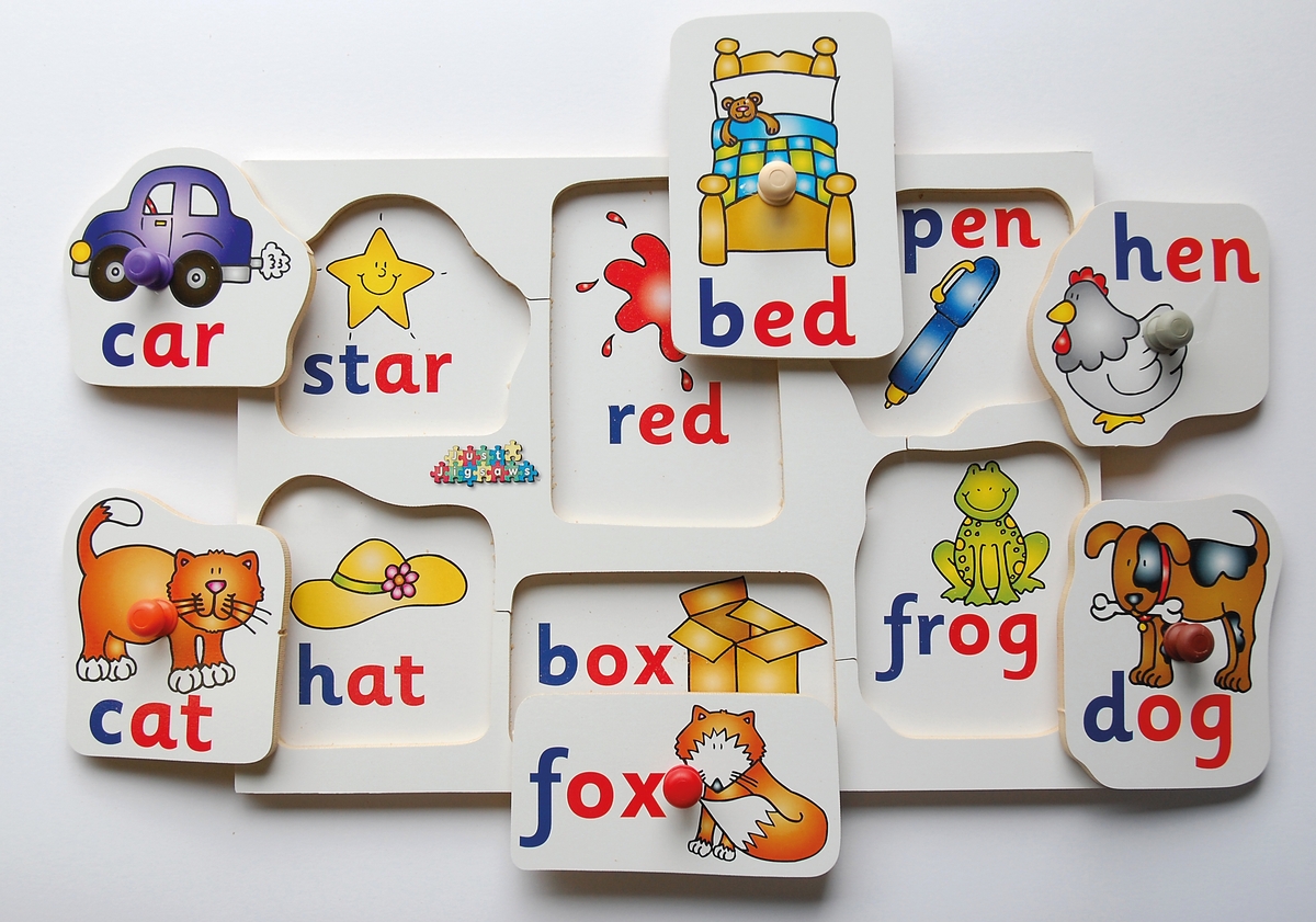 Just Jigsaws Rhyming Phonics Puzzle - Set 1 | LP00053689 | LDA Resources