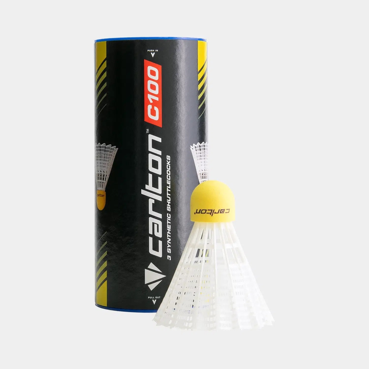 Carlton C100 Shuttlecocks - White - Medium - Pack of 6 | CP00053697 ...