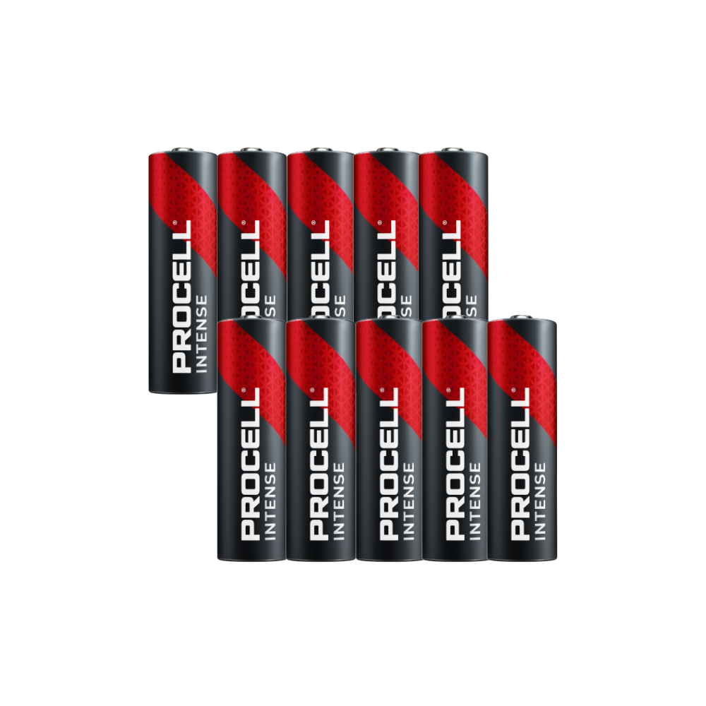 HP00053960 - Duracell Procell Intense AAA Batteries - Pack of 10 ...