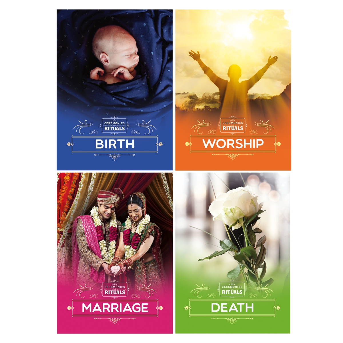 Ceremonies and Rituals Books for KS2 - Pack of 4 | HP00054114 | Hope