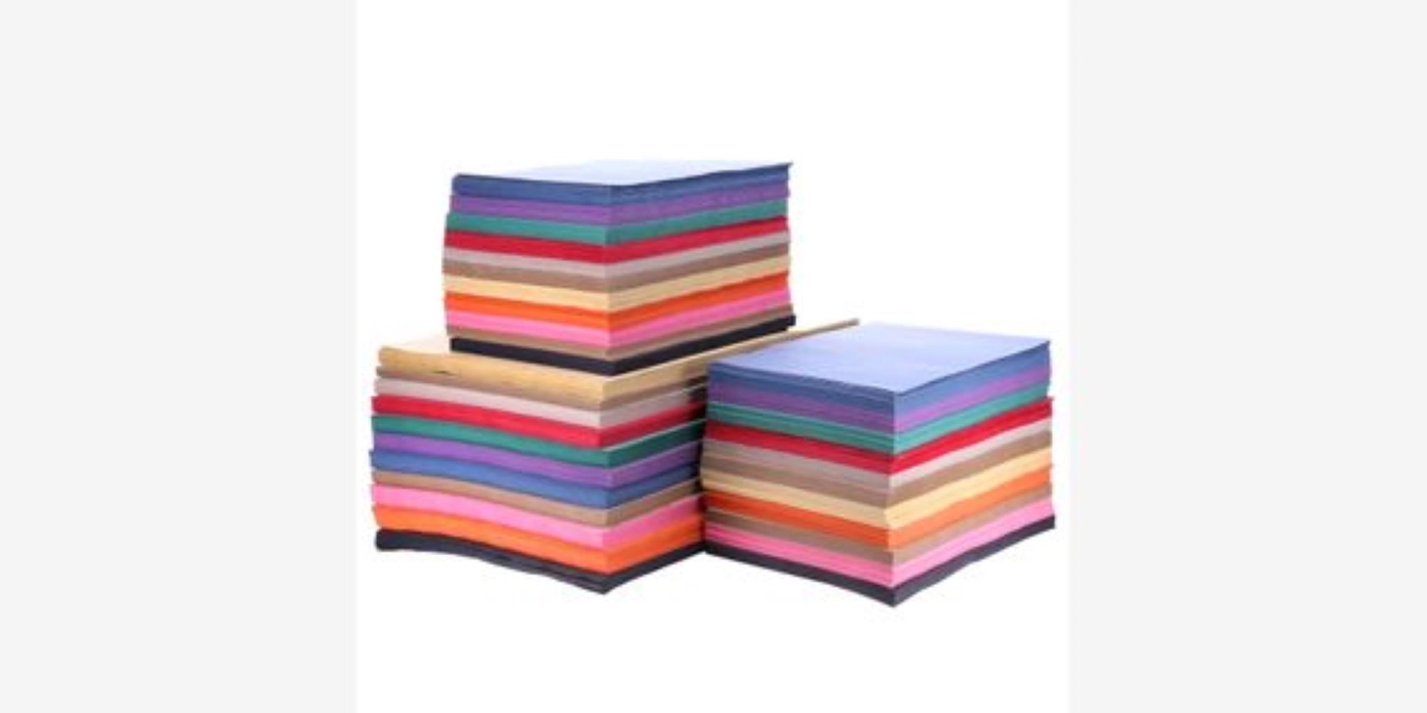 Sugar Paper, Coloured Sugar Paper & A2 - A4 Size Packs | GLS