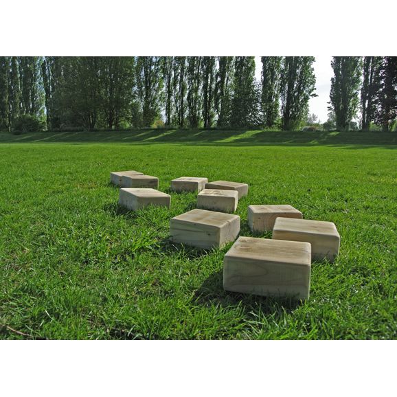 Real Log Stepping Stones