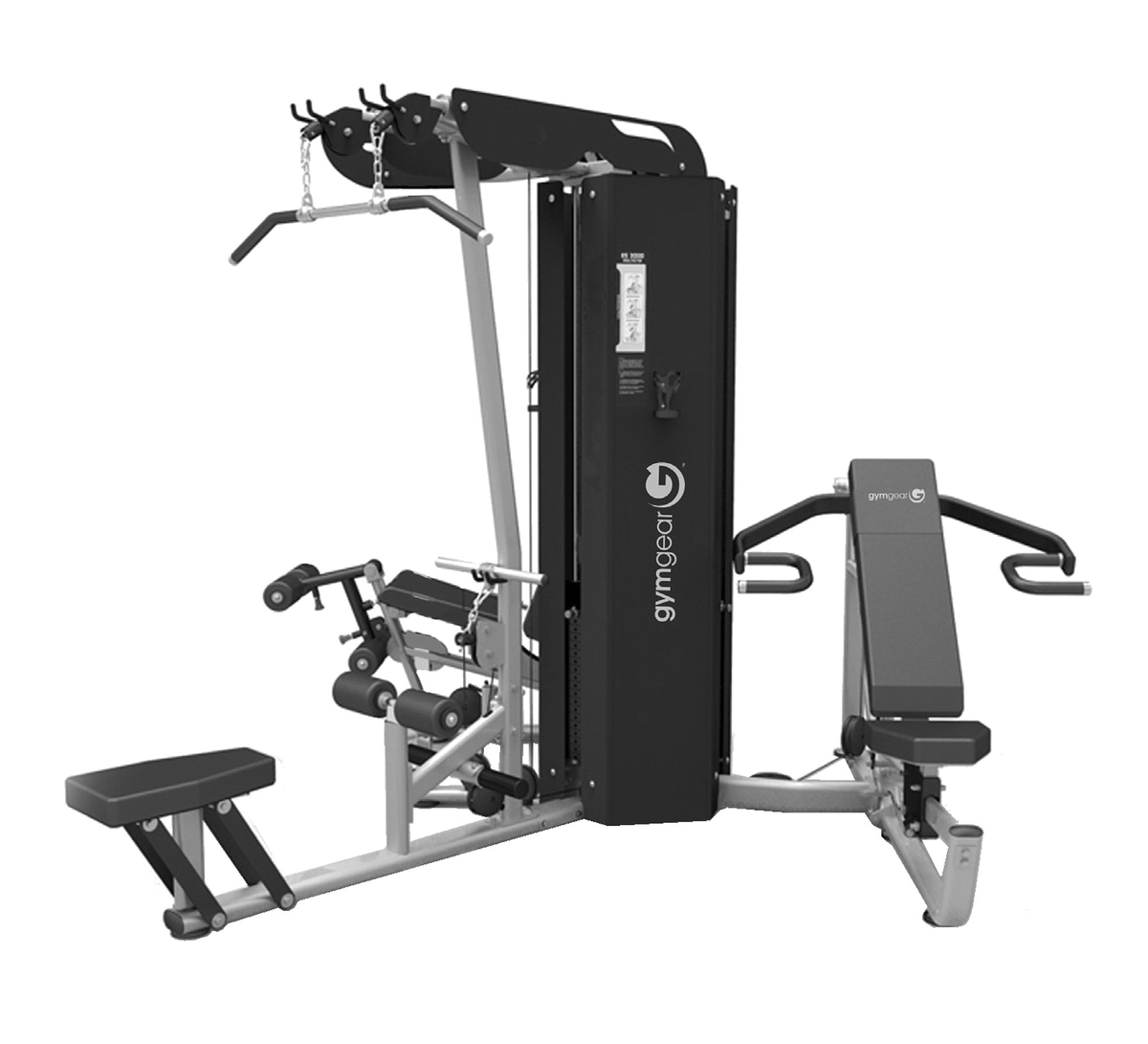 Gym Gear Pro Series 3 Station Multi Gym | CP00055077 | Findel International