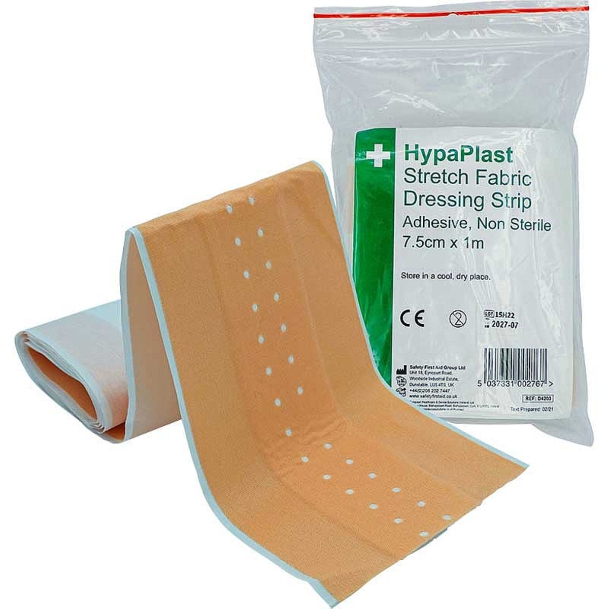 HypaPlast Fabric Dressing Strip - Large - (Pack of 3) | GP00055165 | GLS
