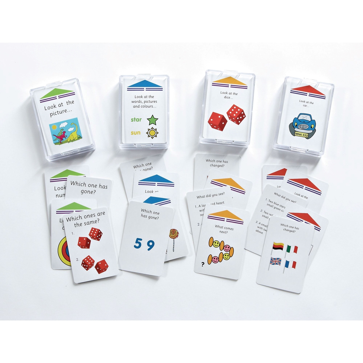 SMART KIDS Memory Skills Smart Chute Cards - Pack of 4 | CP00055348 ...