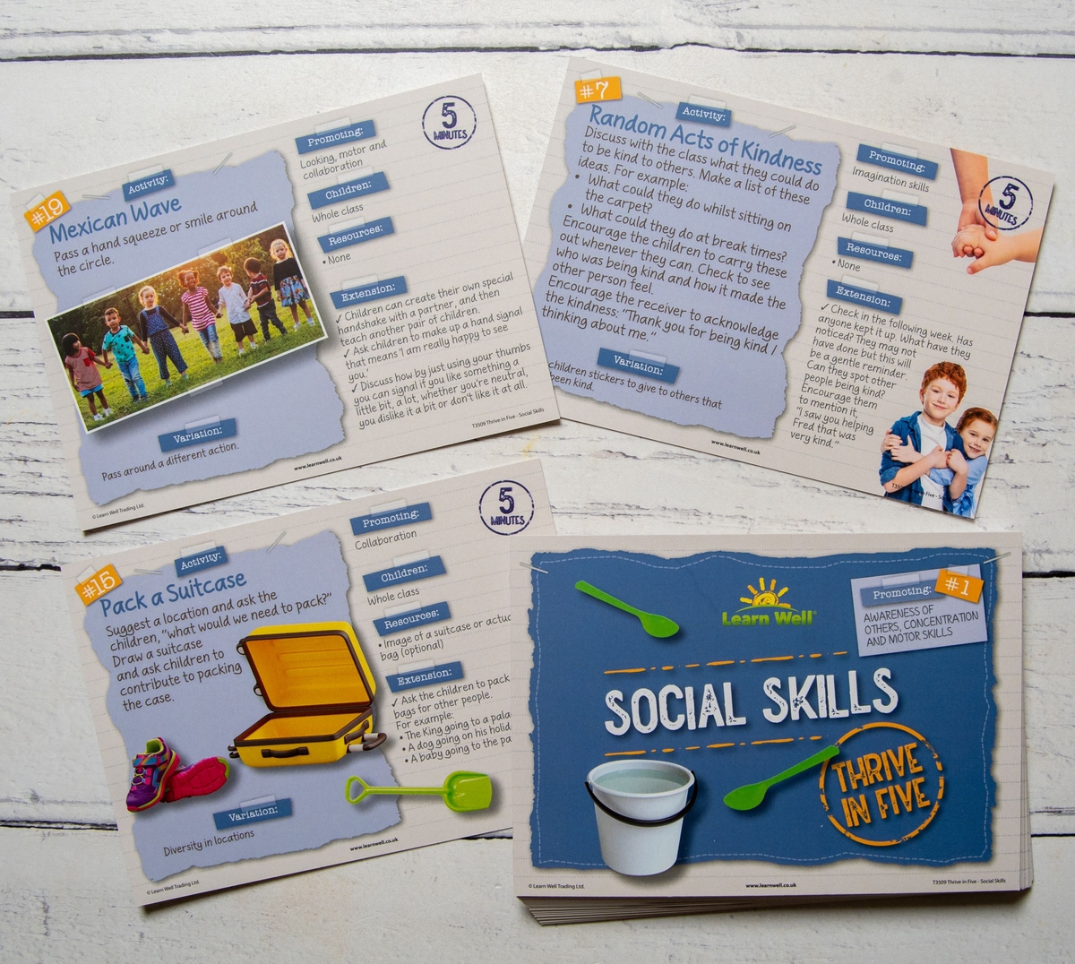 Learn Well Thrive in 5 Set 4 - Social Skills Cards | CP00055498 ...