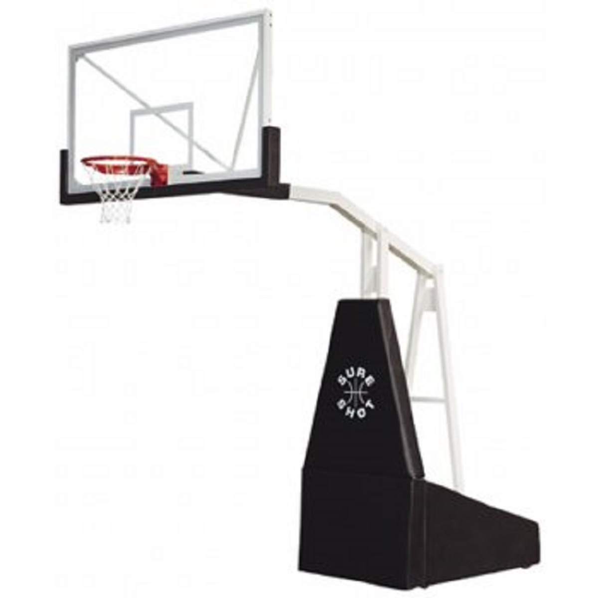 Sure Shot 780 Mini Shot Portable Basketball Unit - White/Black ...