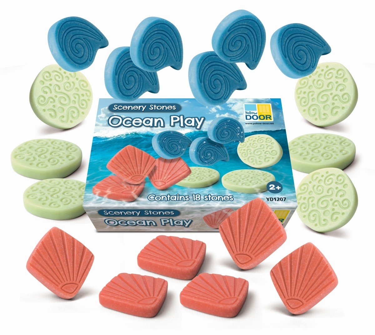 Yellow DOOR Scenery Stones - Ocean Play | HP00055734 | Hope